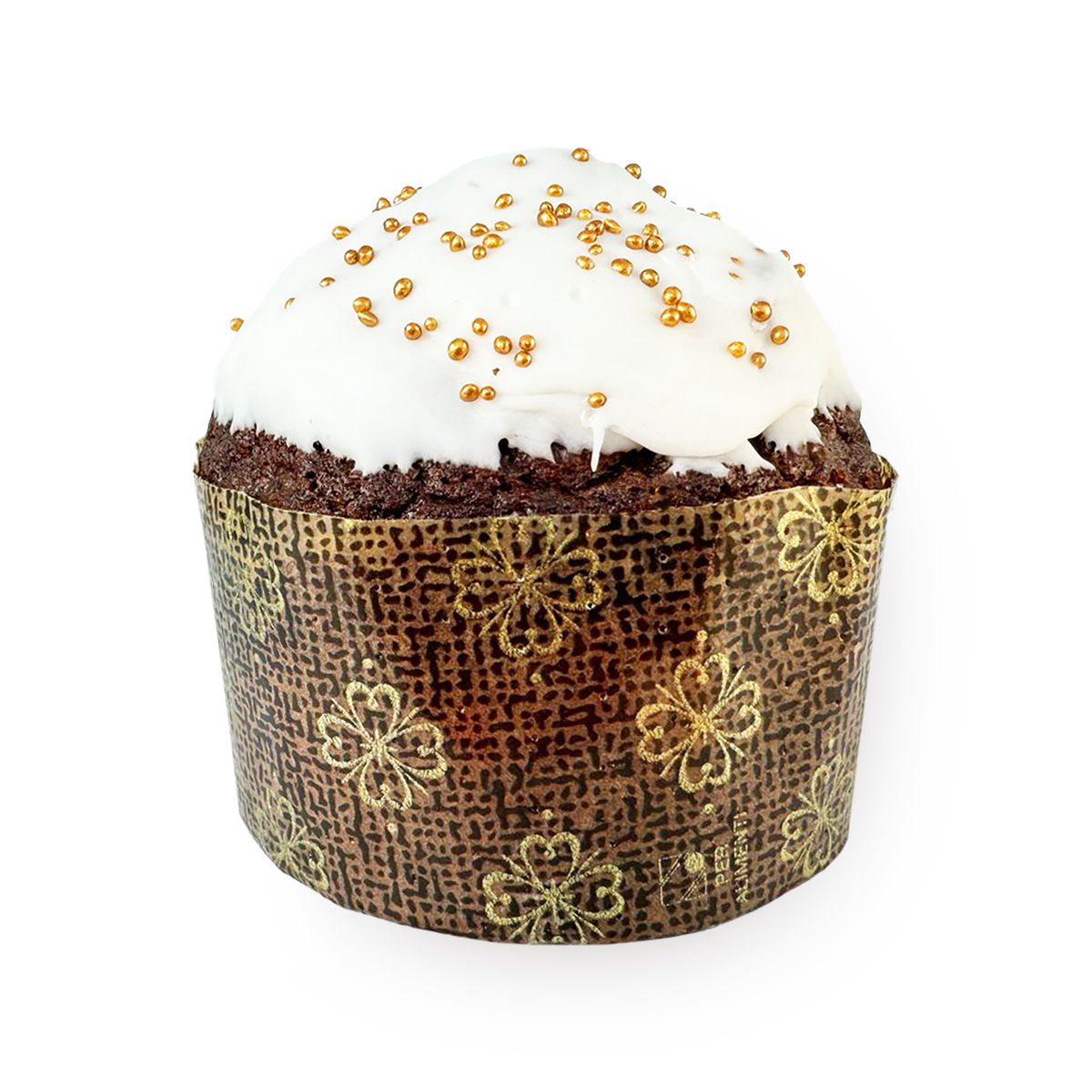 Кулич Шоколадный «Нижегородский хлеб» с грецким орехом