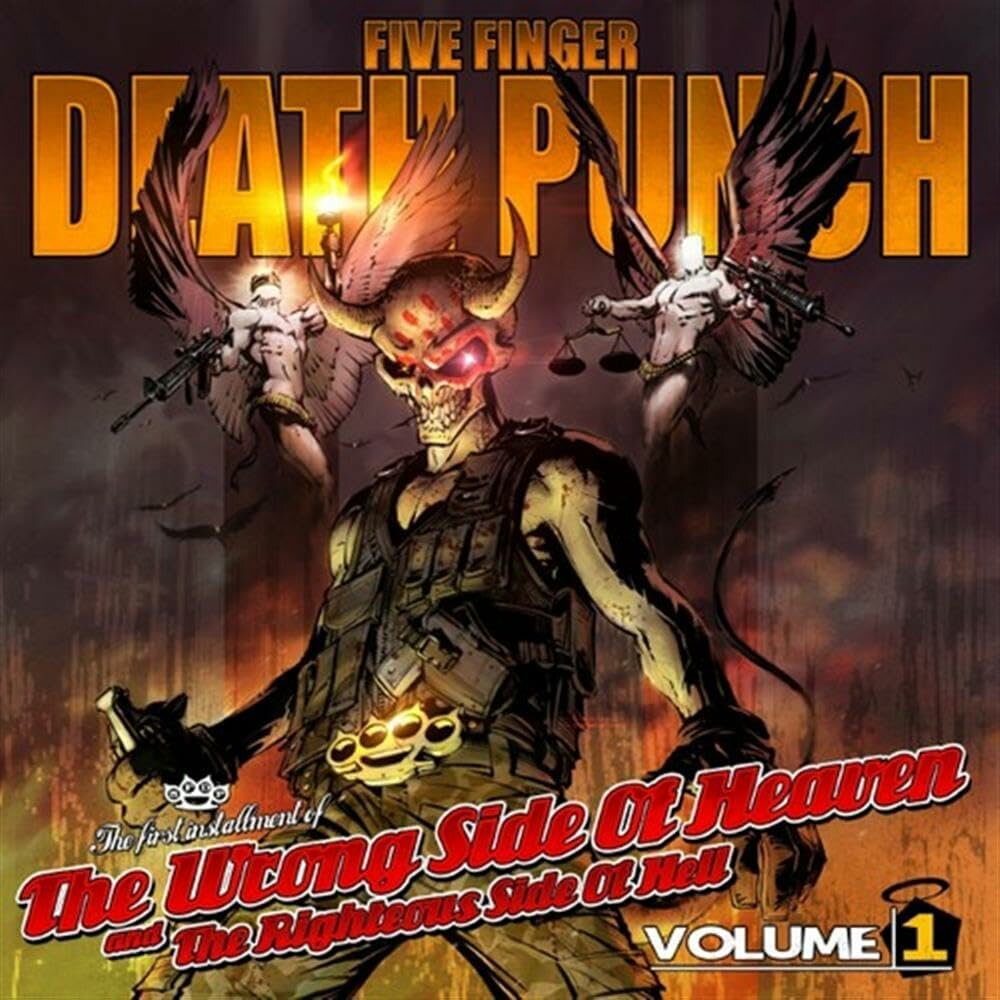 Компакт-диск Five Finger Death Punch. The Wrong Side Of Heaven And The Righteous Side Of Hell Vol.1 (CD)