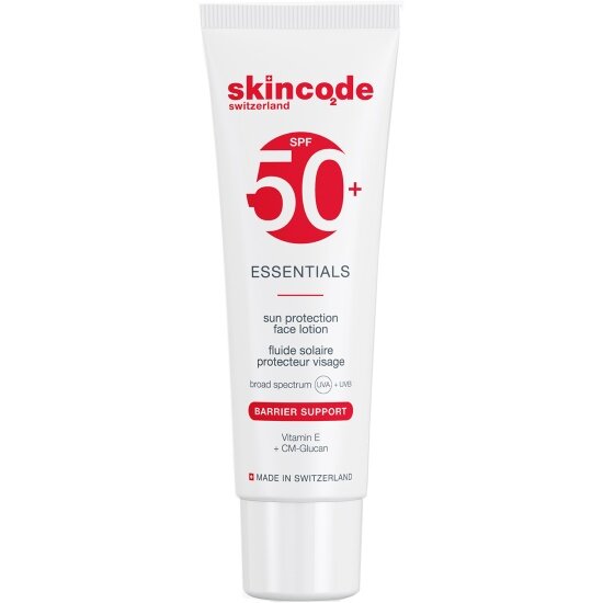 Солнцезащитный лосьон для лица Skincode SPF 50, 50 мл
