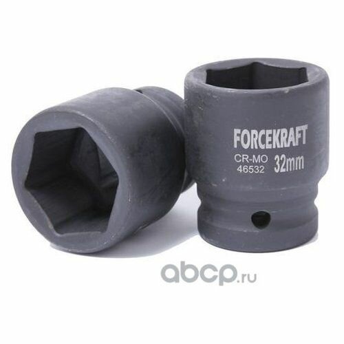 Головка ударная 32 мм, 6 гр, 3/4 inch FORCEKRAFT FK46532