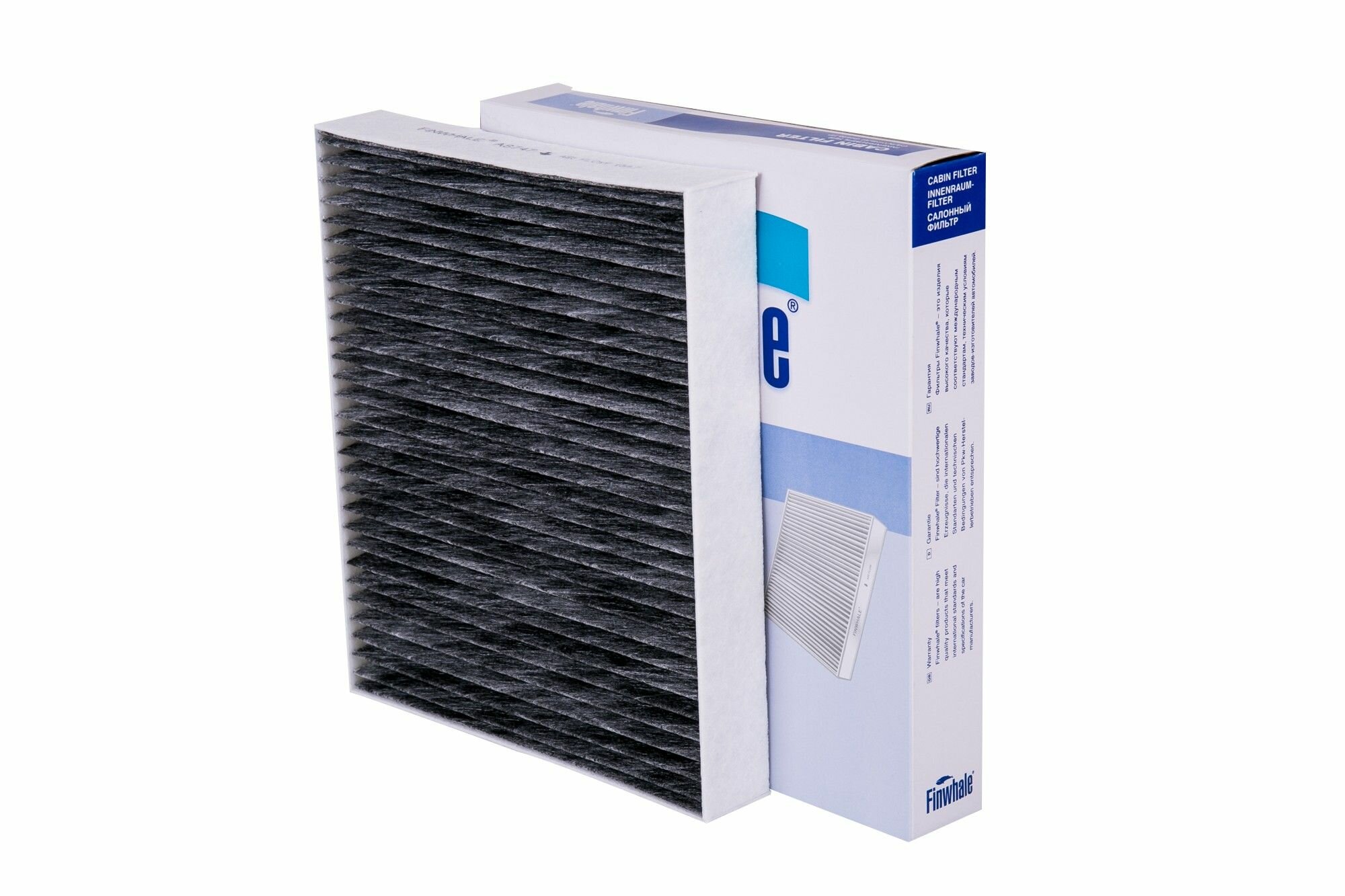Фильтр салонный CHEVROLET Cruze, Aveo (Т300) 11 , Orlando, Cobalt, Astra J, Insignia (угольный) (FINWHALE)
