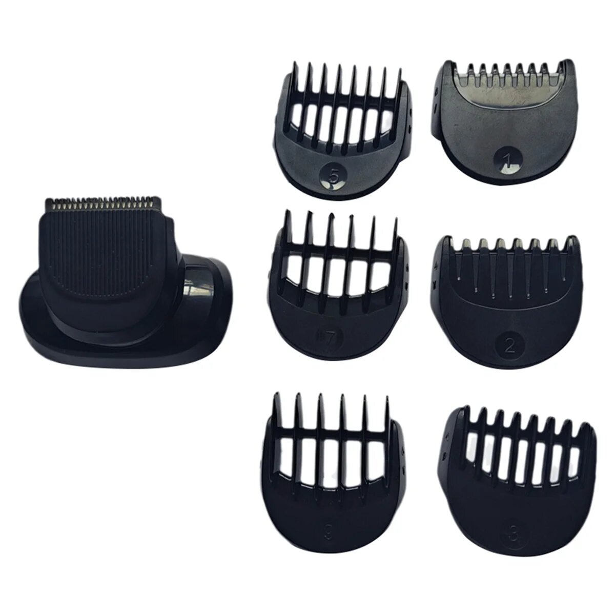 A52QНасадка для триммера для бороды для электробритв Braun 05-BT, 06-BDT, 02-PT, сменные направляющие расчески для бритвы 1/2/3/5/7/9 мм