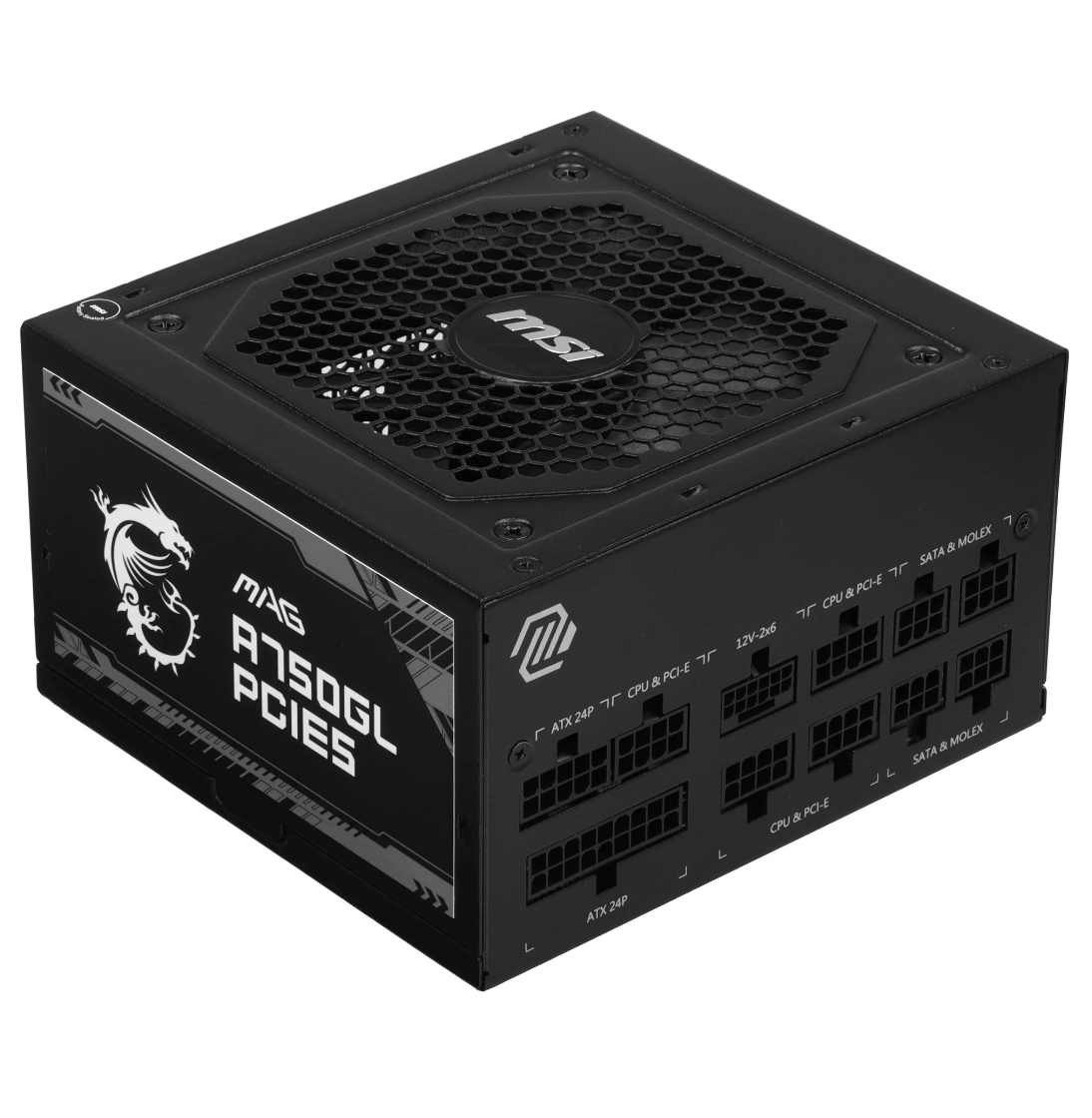 Блок питания MSI ATX 750W MAG A750GL PCIE5, черный