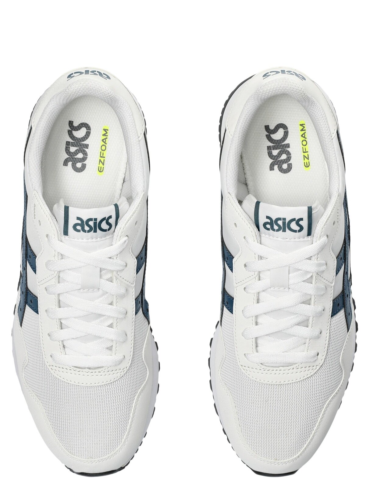 Кроссовки ASICS TIGER RUNNER II, размер 4,5 US, белый/синий — фото 1