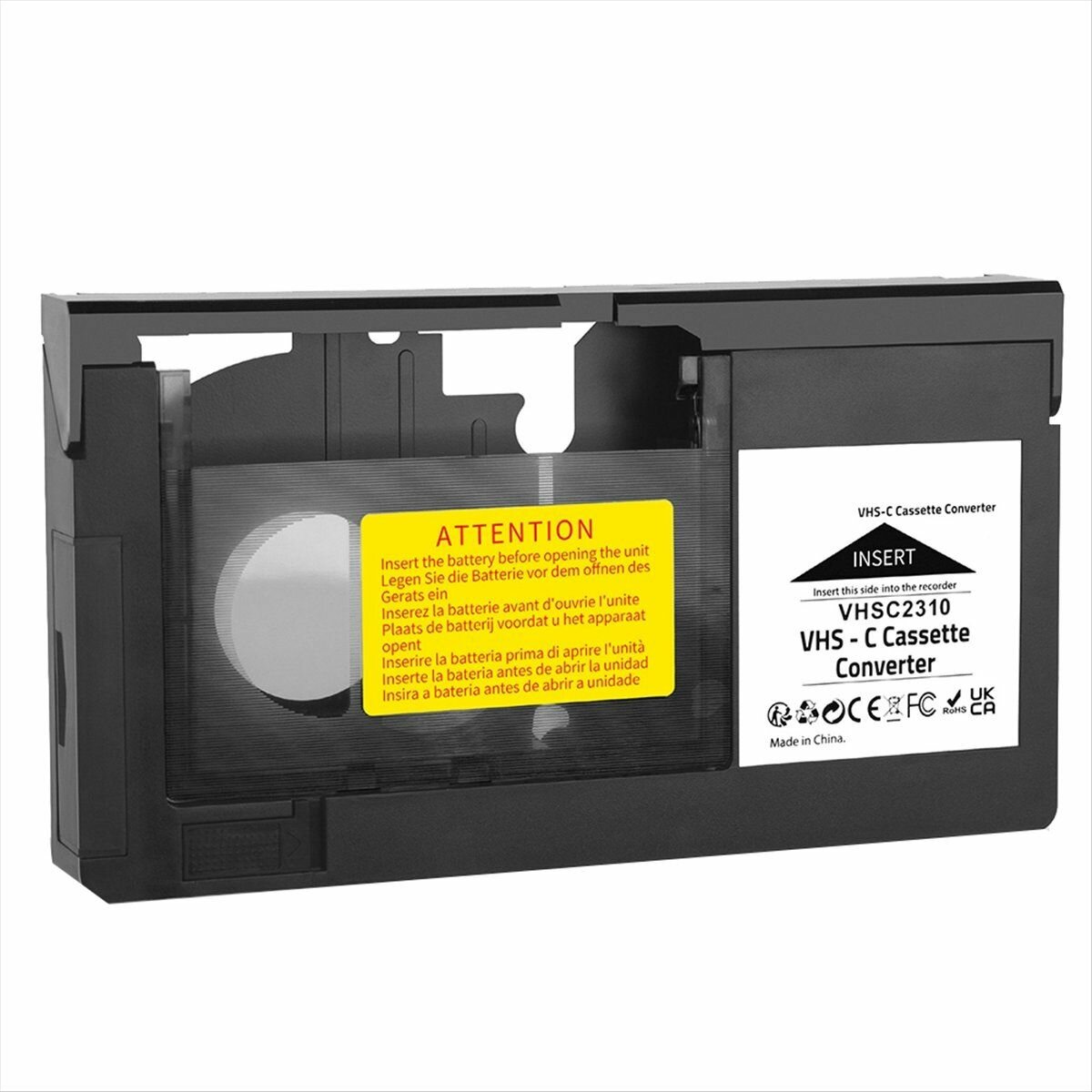 -C Кассетный конвертер для VHSC SVHS-C адаптер не 8 мм/MiniDV/Hi8 VHSC SVHS-C