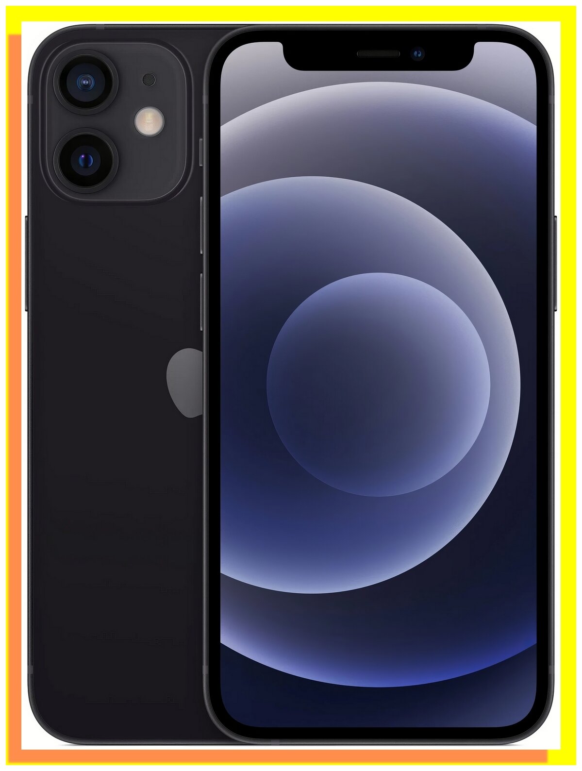 Смартфон Apple iPhone 12 mini, 4ГБ/256ГБ, 5G, nano-SIM, Черный/Black