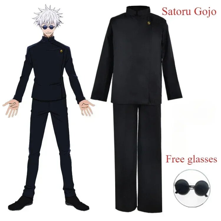 Косплей Satoru Gojo, костюм XXXL, черный