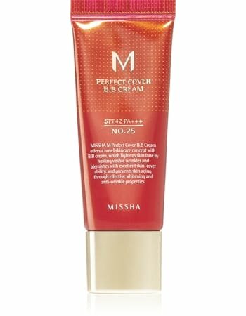 BB-средство Missha M Perfect Cover, оттенок No. 25 Warm Beige, 20 мл