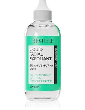 Пилинг Revuele Liquid Facial Exfoliant 9% AHA/BHA/PHA blend, 125 мл