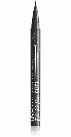 Подводка для глаз NYX Professional Makeup Epic Ink Glitz, оттенок graphite glitz, 1 мл
