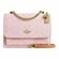 Сумка Coach, фактура тиснение, розовый,