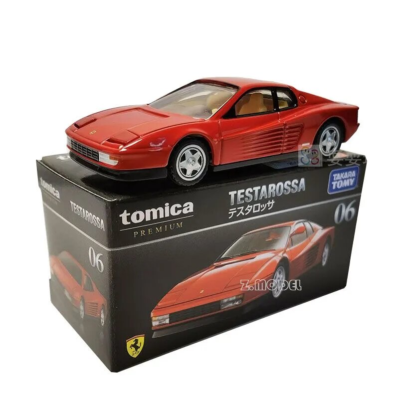Машинка модель TAKARA TOMY Tomica Black Box Ferrari TESTAROSSA alloy car model