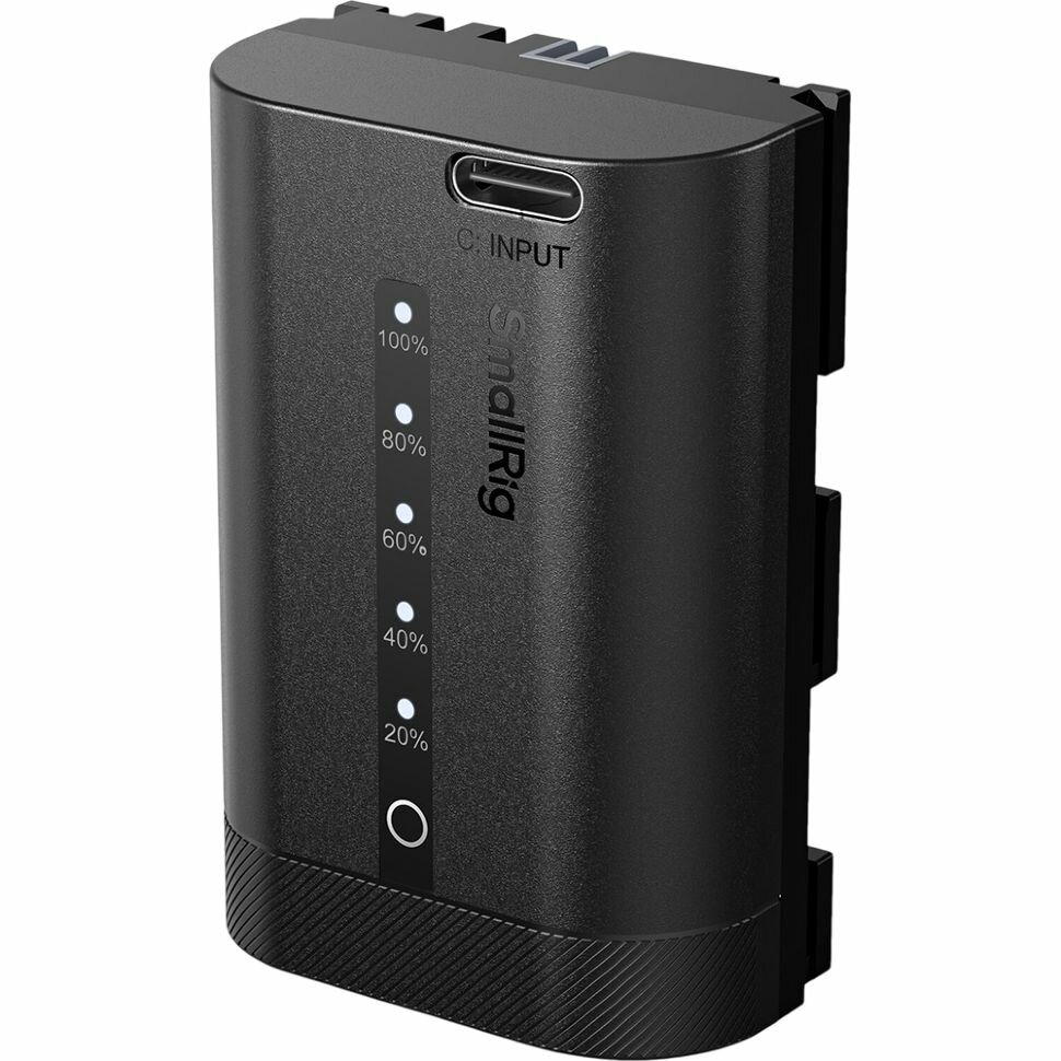 Аккумулятор SmallRig LP-E6P Type-C с дисплеем 5298, быстрая зарядка
