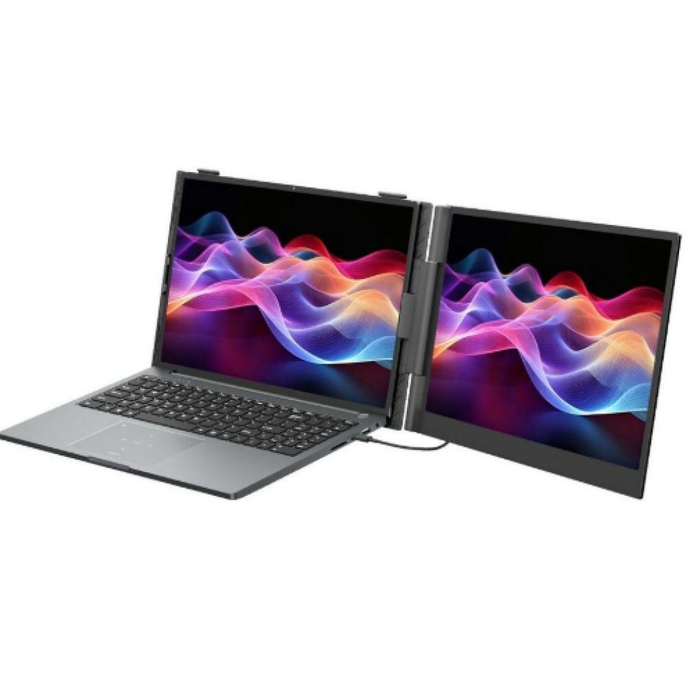 Монитор Blackview 15.3" Portable Dual LCD Monitor DCM8, двойной экран, Серый