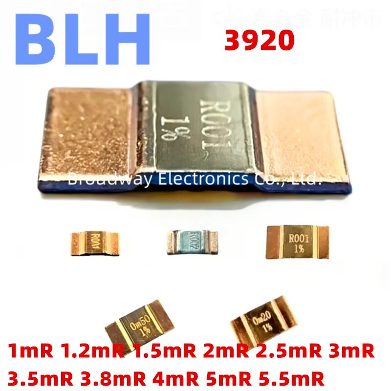 SMD резисторы 3920, 10 шт, сопротивление 3920 0.001R 1mR