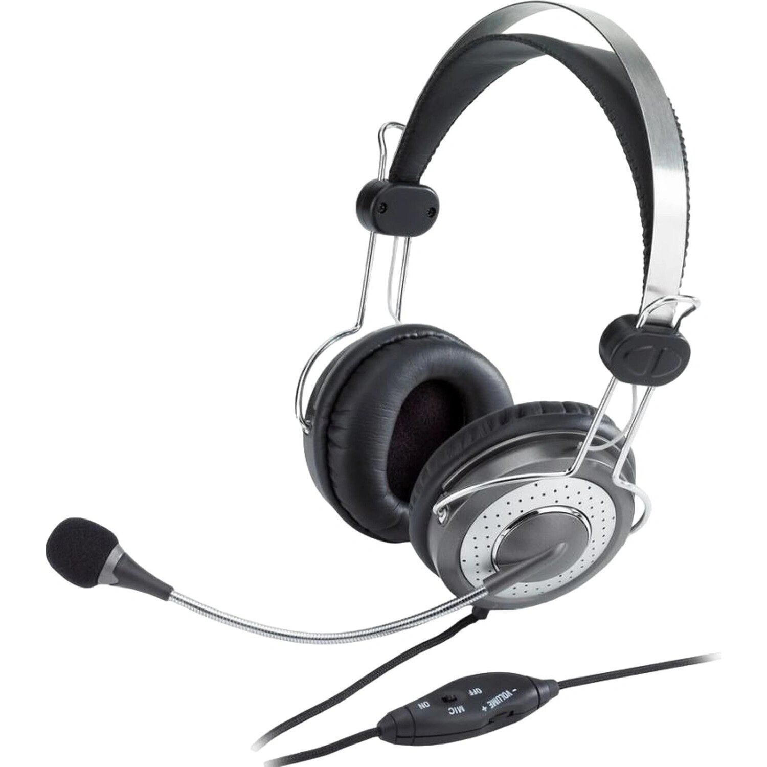 Проводная гарнитура Genius HS-04SU Metallic