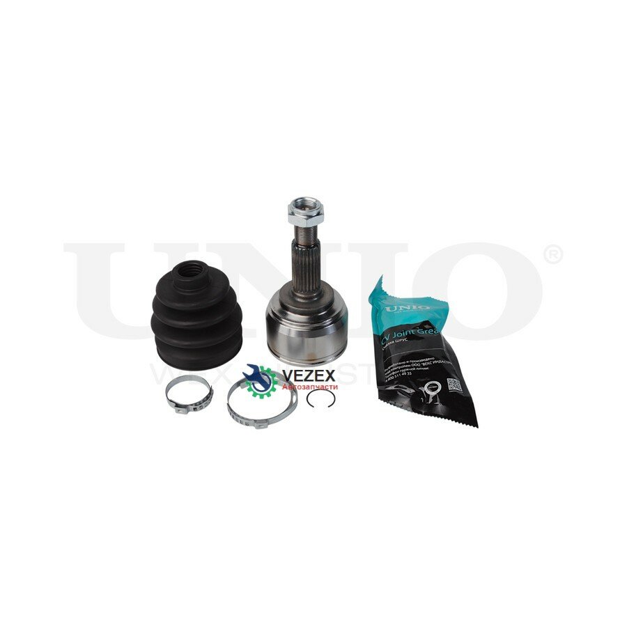 UNIO CVJ-20027 ШРУС внешний Nissan Note (E11) 05-, Micra (K12E) 03- (МКПП/АКПП)