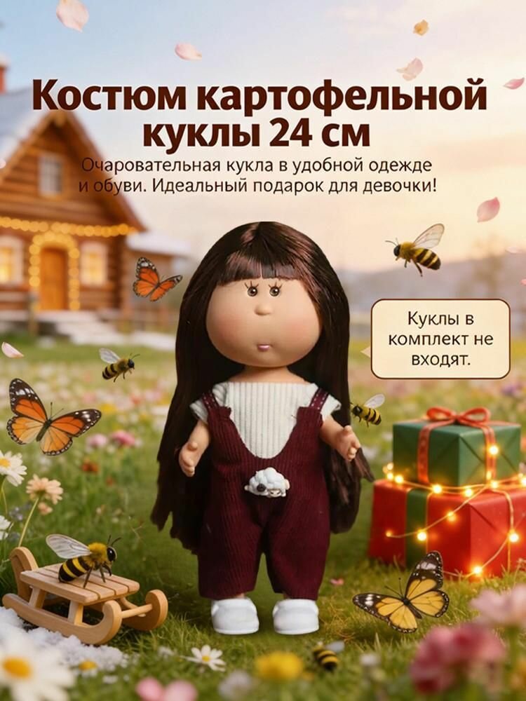 Милая одежда и обувь для 24-сантиметровой куклы Мии (без кукол).