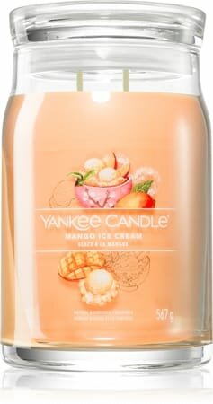 Свеча Yankee Candle Mango Ice Cream Signature, унисекс, 56,7 г