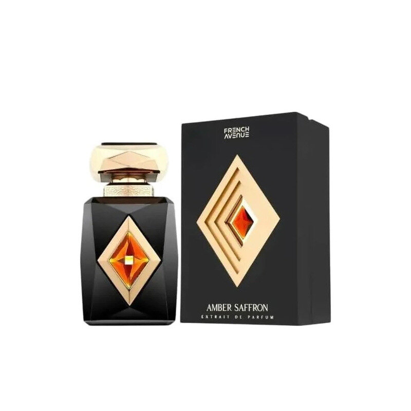 Духи для женщин и мужчин French Avenue Amber Saffron 80 мл / Парфюм Френч Авеню Эмбер Саффрон / Янтарный шафран