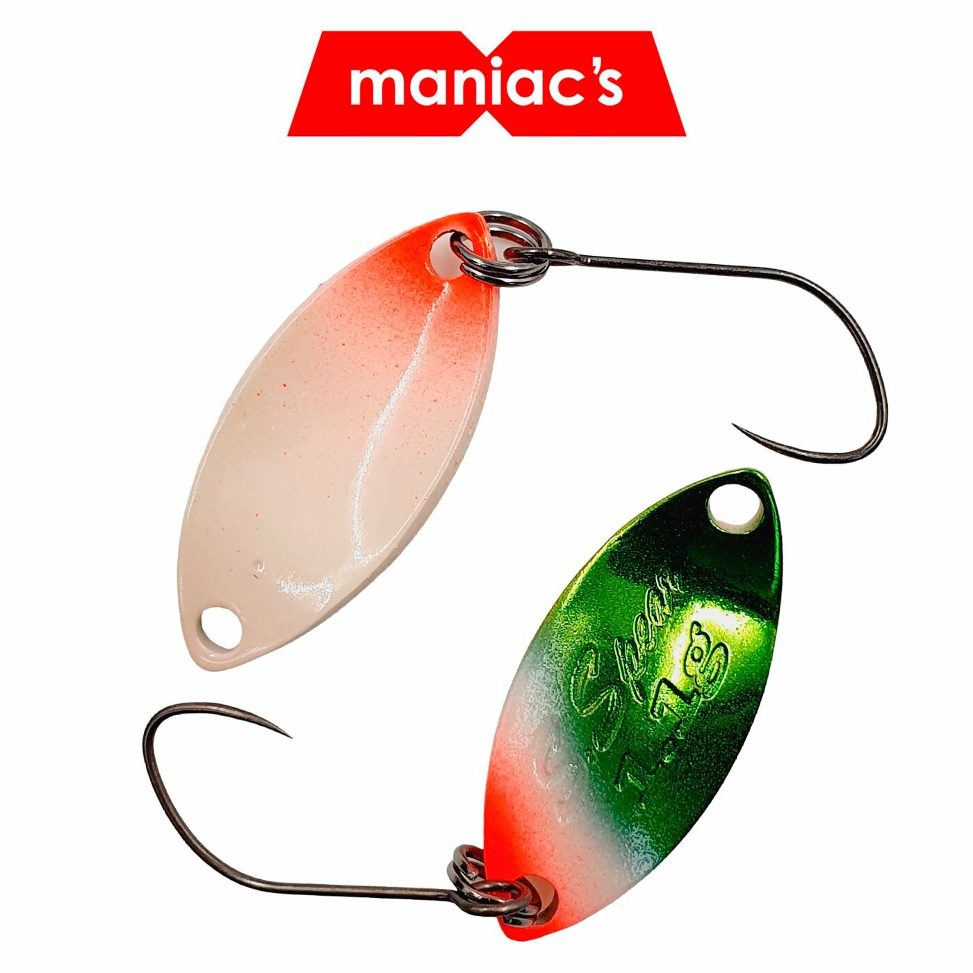 Лимитированная японская блесна на форель ValkeIn Servant Spear, 1.1 г, #Matcha Strawberry (Maniac's Oricolor)