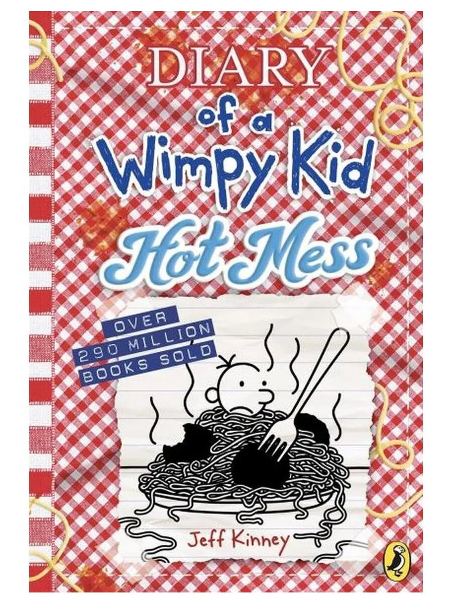 Diary of a Wimpy Kid Book 19 Hot Mess англ. издание