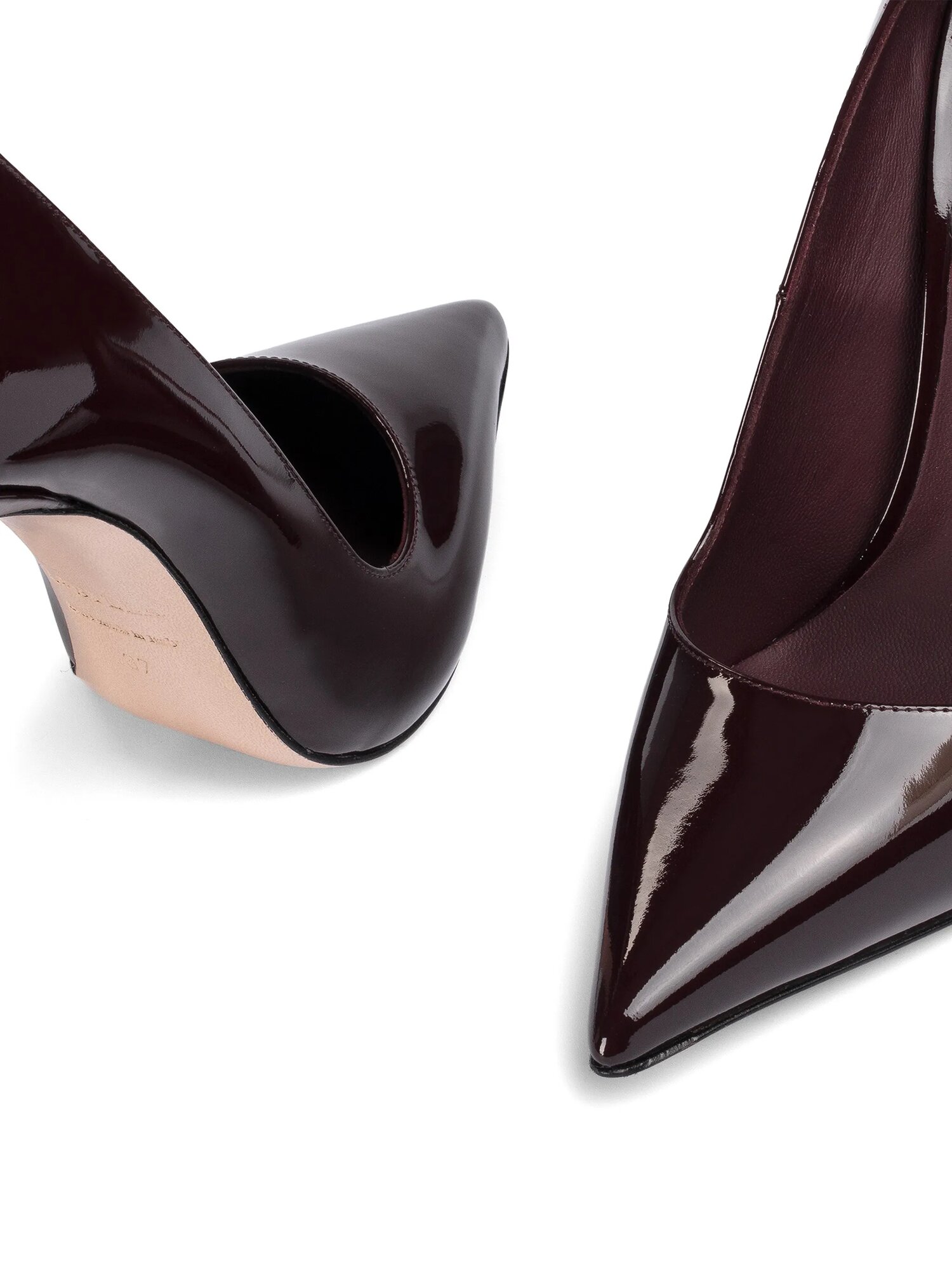 Туфли Le Silla Eva patent-leather pumps, размер 41.5, красный — фото 1