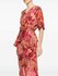 Юбка Nissa Printed midi skirt, размер 40, pink