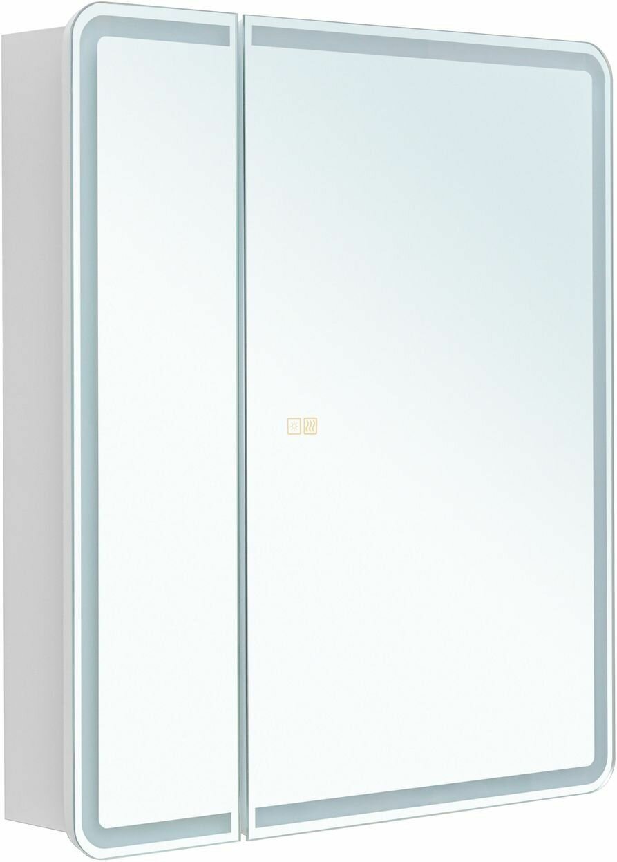 Зеркальный шкаф Aquanet Оптима 70 LED антипар