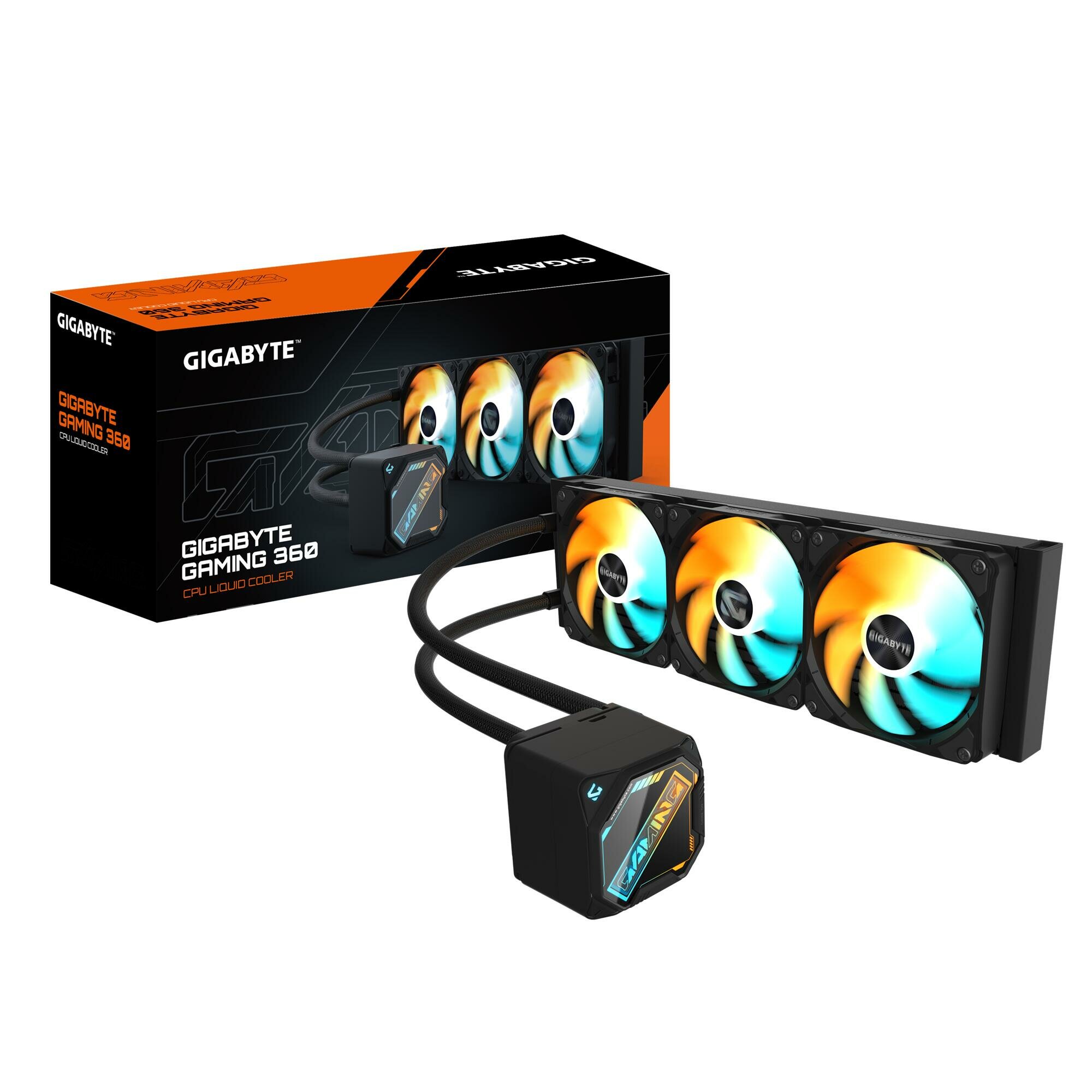 Жидкостная система охлаждения Gigabyte GME 360, Черный (GP-GIGABYTE GME 360)