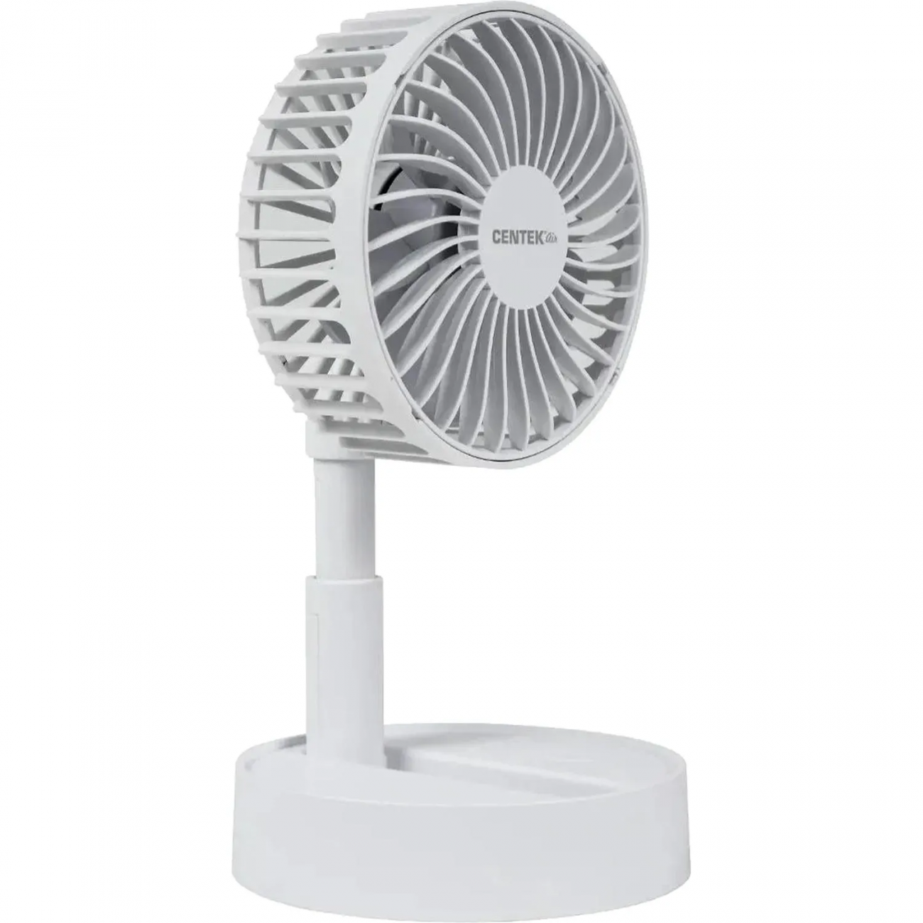 Вентилятор Centek CT-5044, настольный, Аккумулятор 1800мАч/ 4Вт/ 3скор 2326563