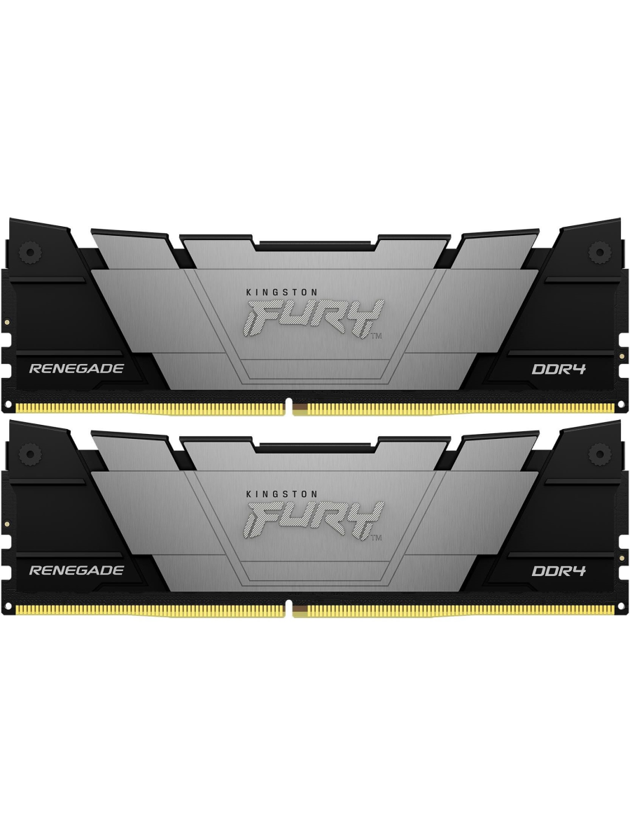 Память DDR4 2x8GB 4266MHz Kingston KF442C19RB2K2/16 Fury Renegade Black RTL Gaming PC4-34100 CL19 DIMM 288-pin 1.4В single rank с радиатором RTL