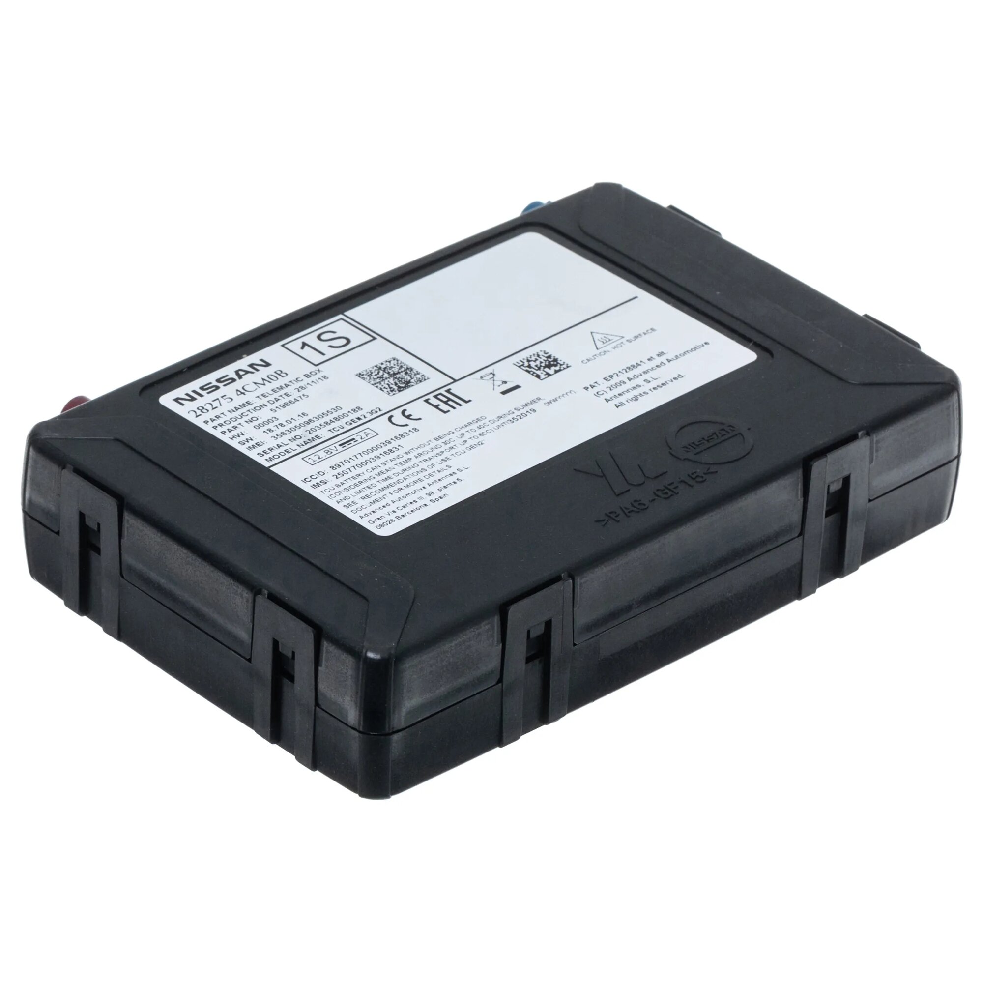 Электронный блок, модель TCU GEN2 3G2, обработки И