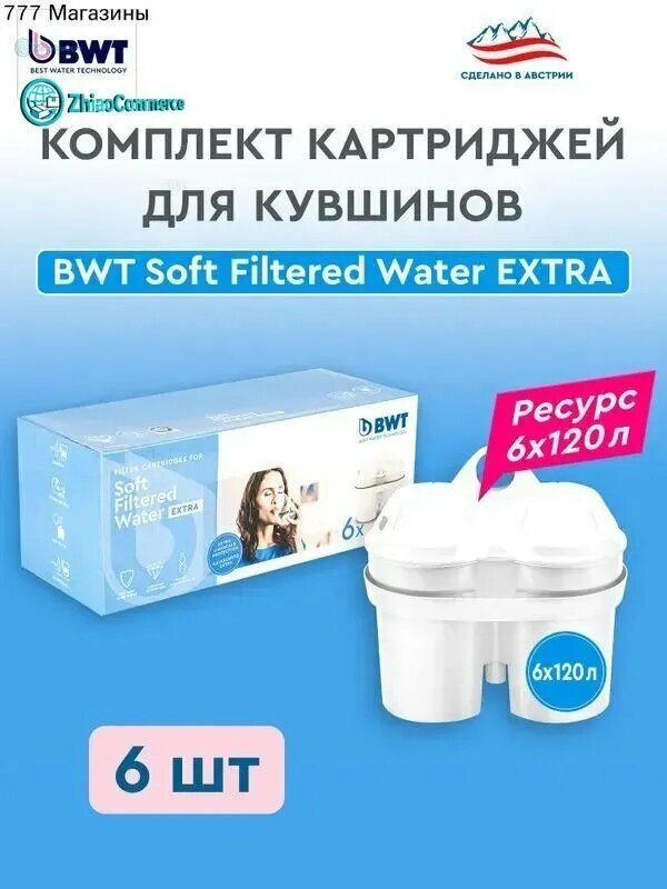 Сменный картридж для фильтра-кувшина