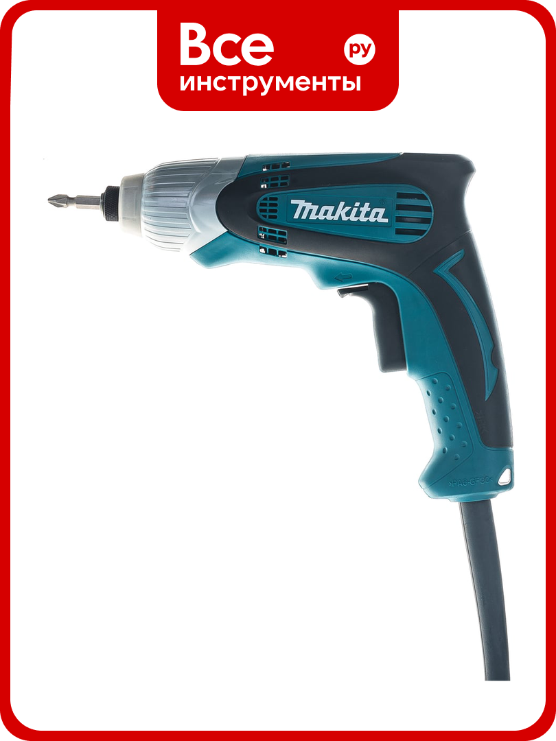 Ударный шуруповерт Makita TD0100, для работы одной рукой, для одной руки