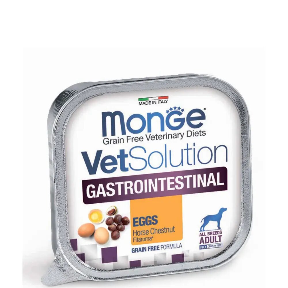 Корм влажный , Monge VetSolution Gastrointestinal Dog , ветеринарная диета для собак (12шт по 150г)