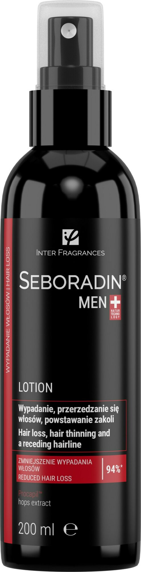 SEBORADIN Лосьон-сыворотка Seboradin Men от выпадения волос для мужчин Seboradin Men Lotion 10ml