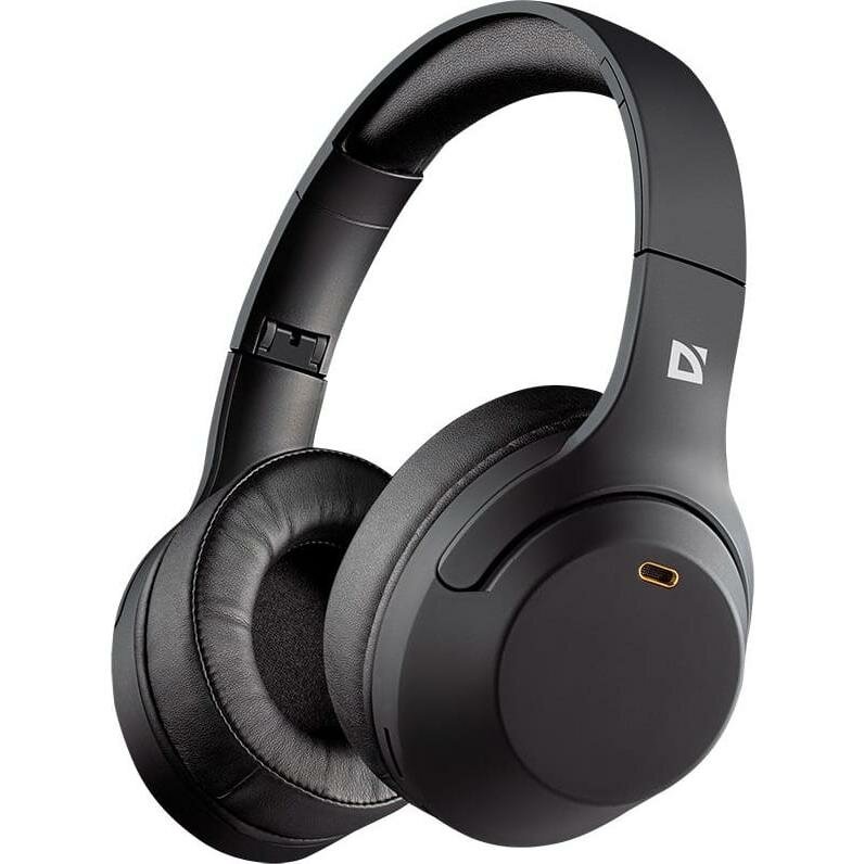 Гарнитура беспроводная Defender FreeMotion B690, Bluetooth, накладные, черный, 63690