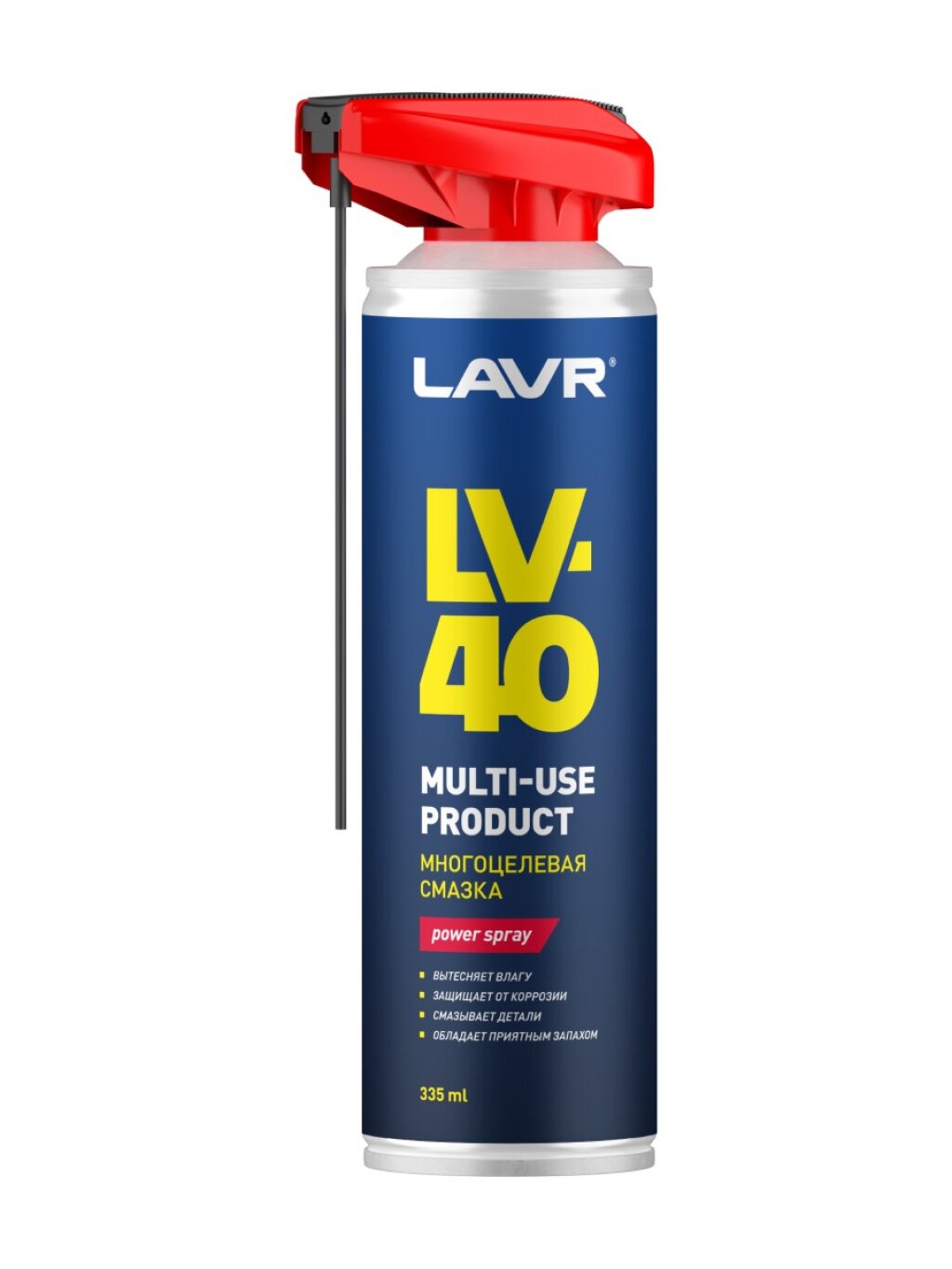 Смазка многоцелевая "LAVR" LV-40 (335 мл)