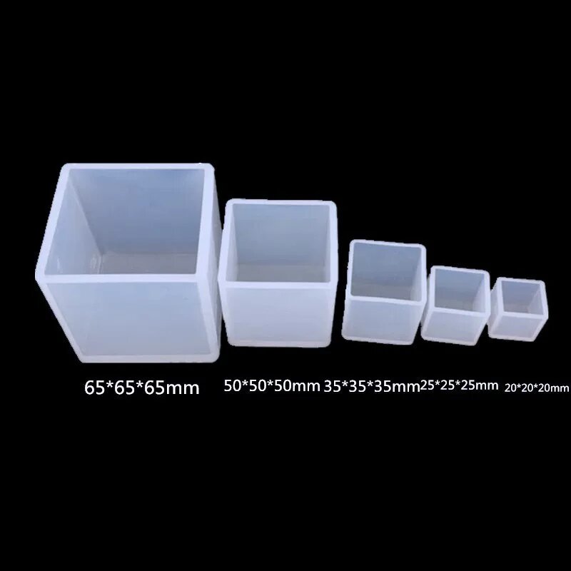 Силиконовая квадратная форма 50x50x50 мм для рисовых шариков