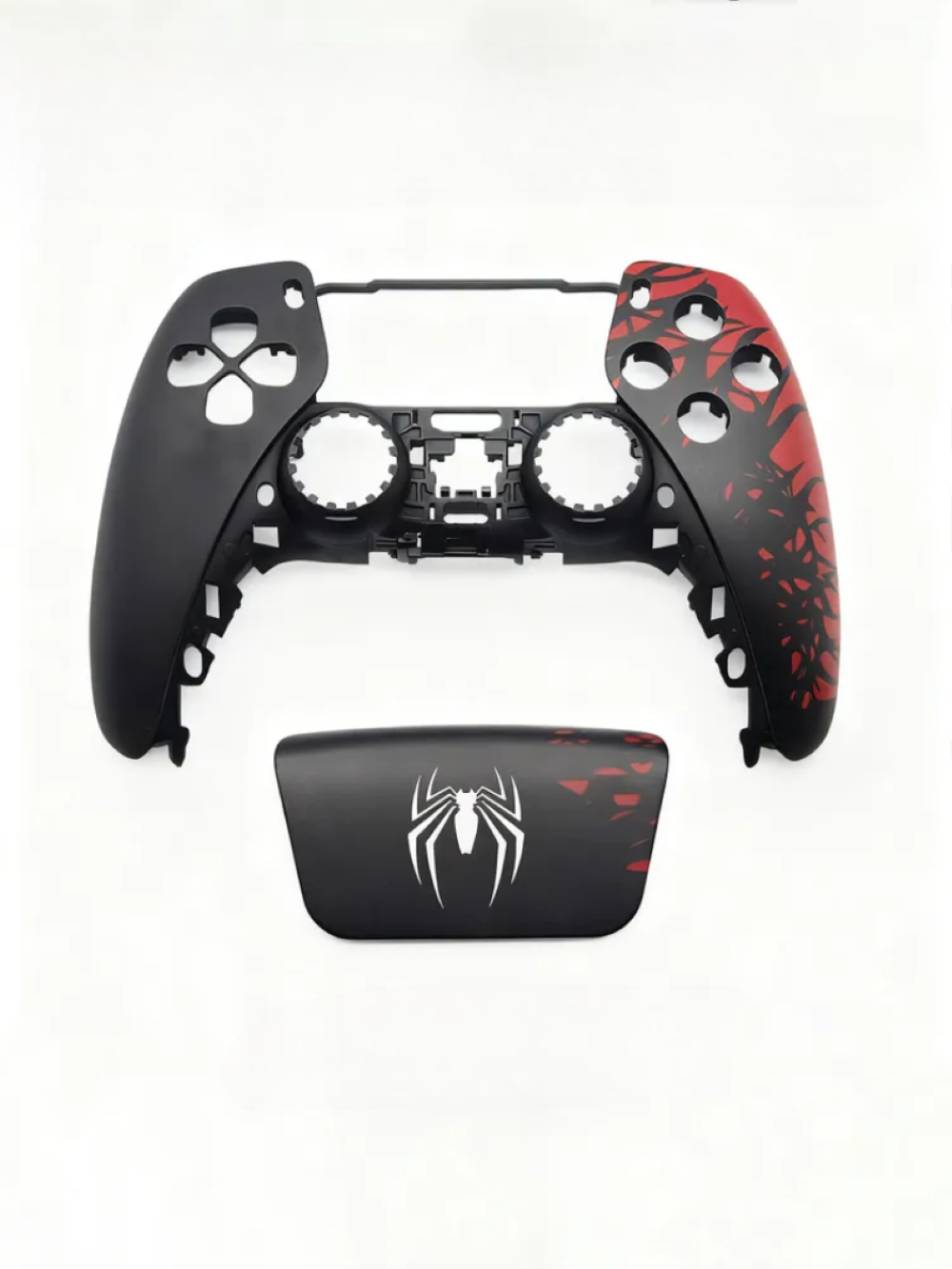 Корпус верхняя панель для геймпада джойстика контроллера Dualsense Sony Playstation 5 PS5 Spider Man 2 Человек Паук №9