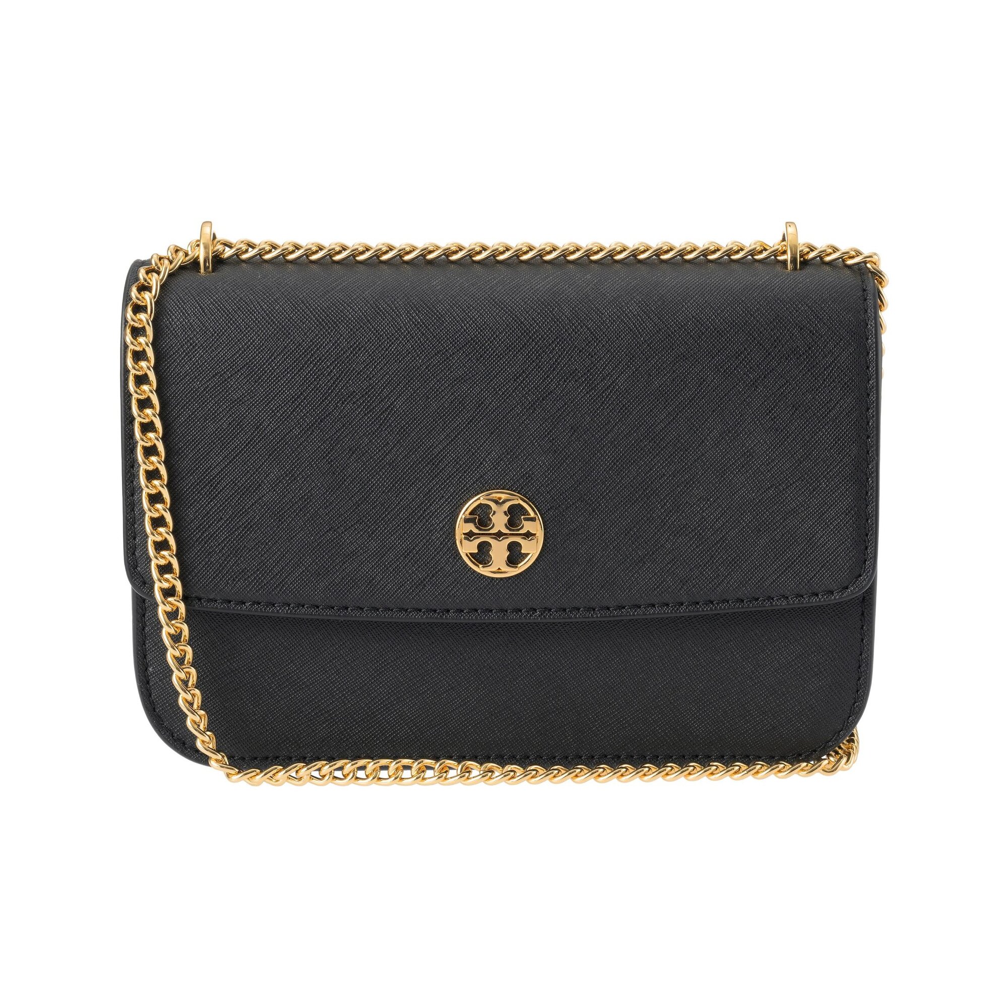 Сумка Tory Burch, фактура матовая, черный — фото 1