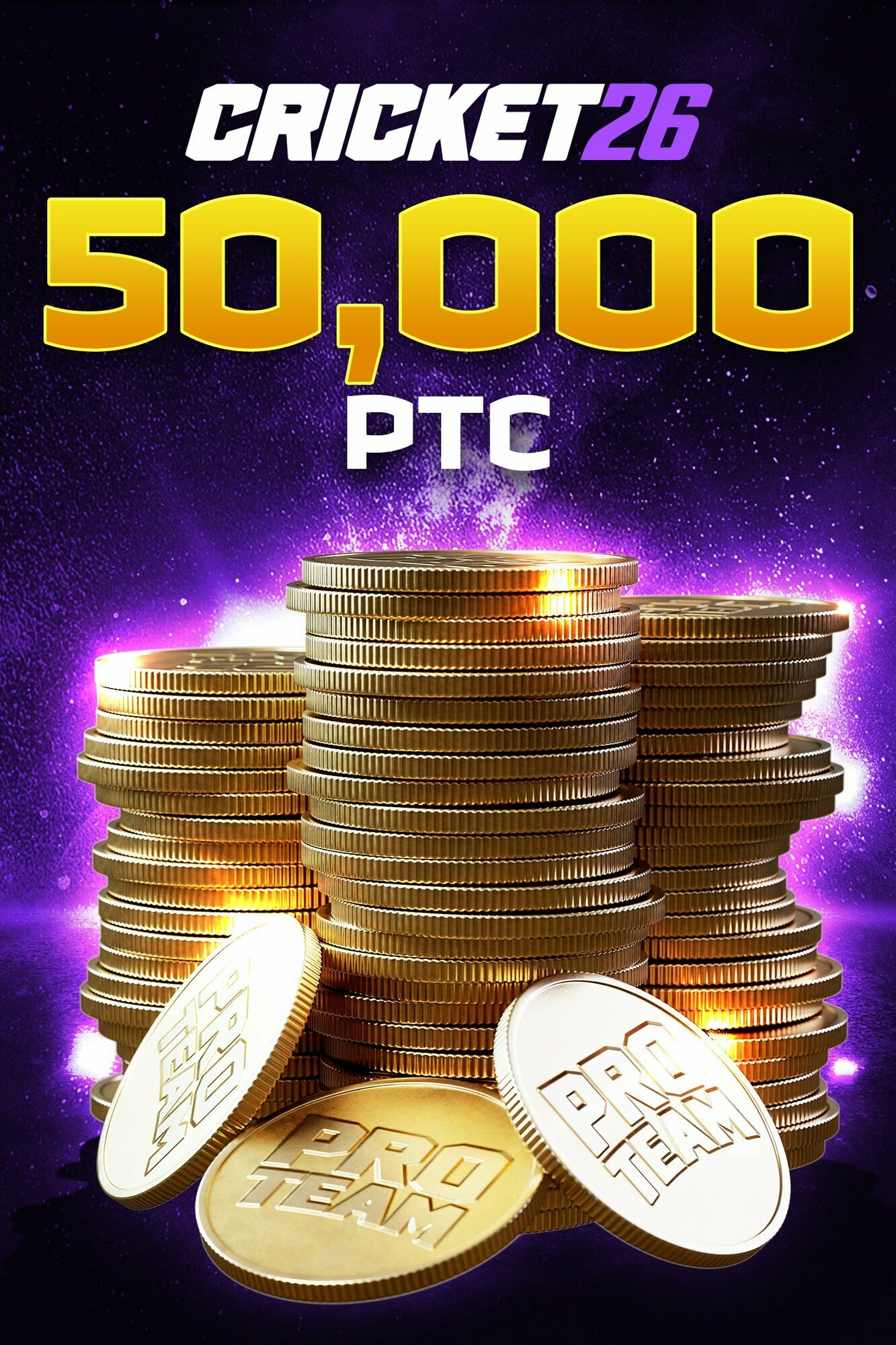 Cricket 26 - 50000 Pro Team Credits — игровая валюта для Xbox / Microsoft Store · Xbox · цифровой код · любой регион