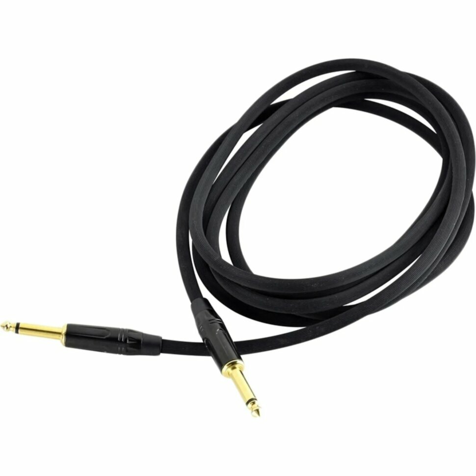 Кабель инструментальный Quik Lok Just JJ 1, готовый, Mono Jack, 1м, 2201535