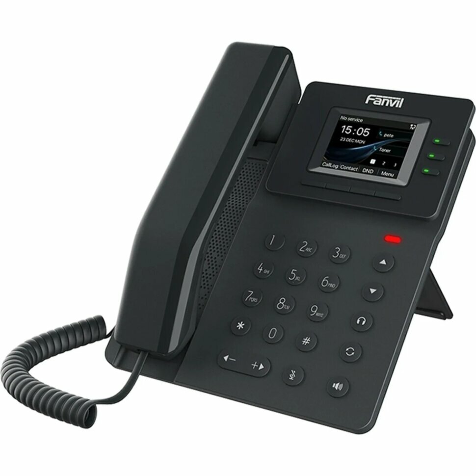IP-телефон Fanvil V60P,320X240, 2.4, HD voice,4 SIP,6 DSS, Opus+IPV6, PSU, 2200915