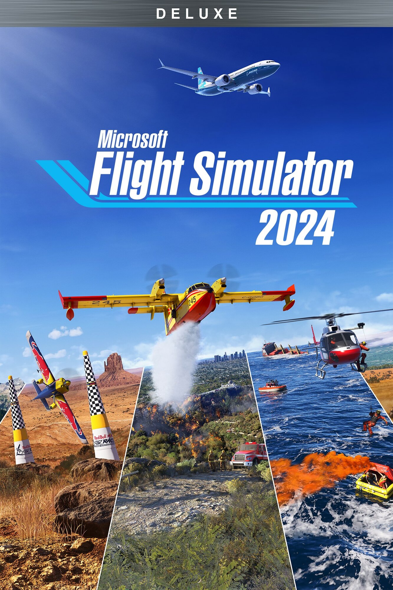 Игра Microsoft Flight Simulator 2024 - Deluxe Edition — Xbox Series X|S, PC — Цифровая версия