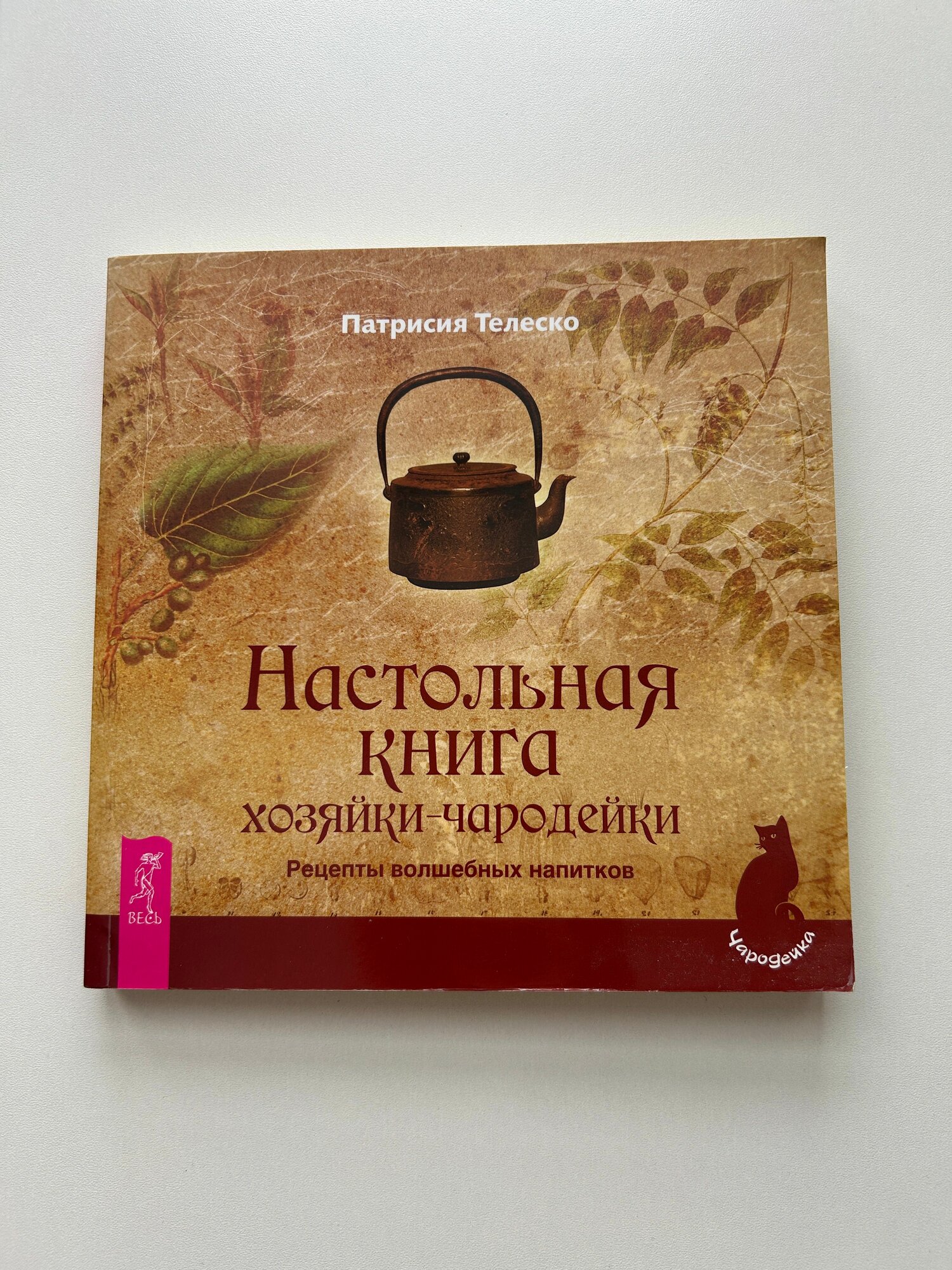 Книга "Настольная книга хозяйки-чародейки. Рецепты волшебных напитков". Издание 2011 года (second-hand книга)