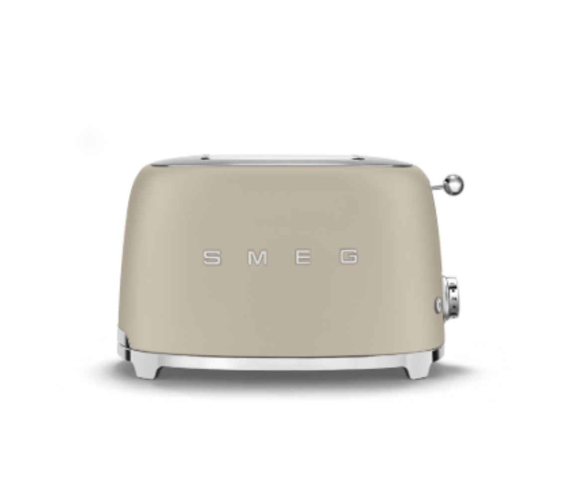 Тостер Smeg TSF01MLMEU, 2 слота, нержавеющая сталь, с поддоном