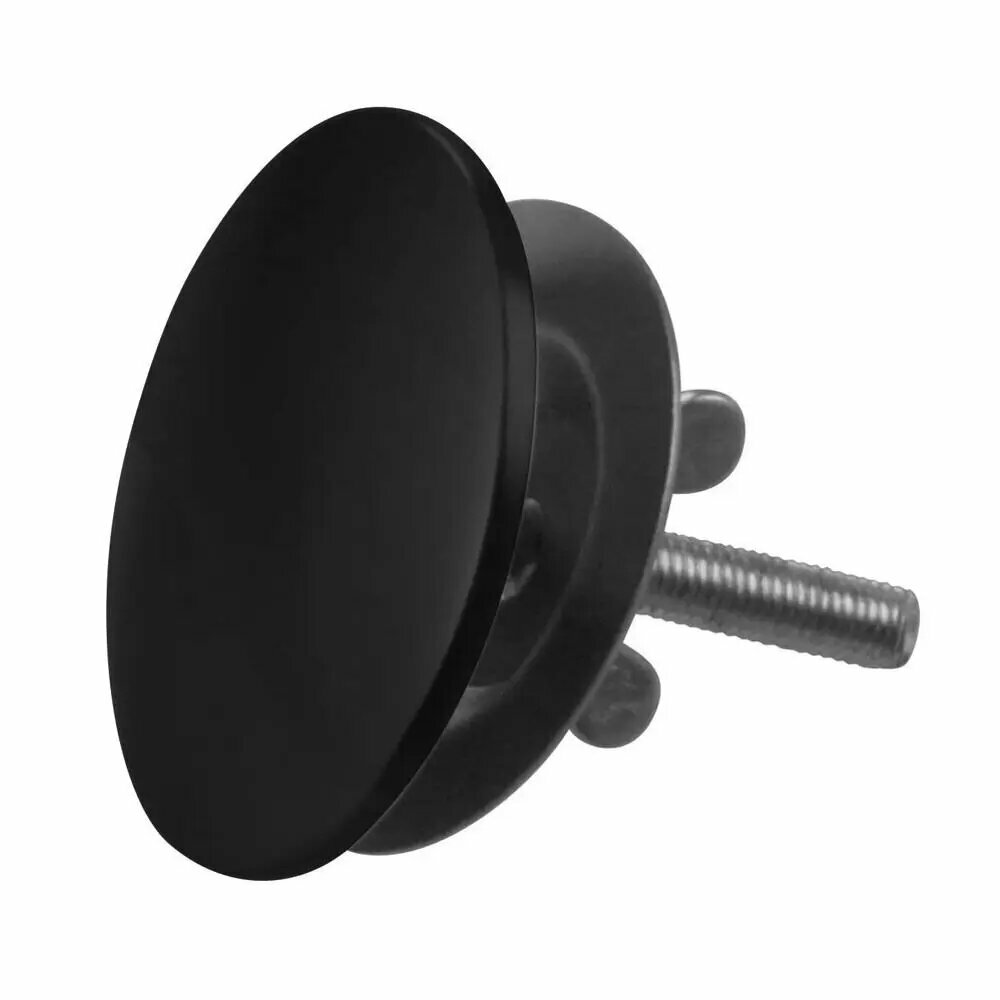 Крышка для отверстия раковины из нержавеющей стали black
