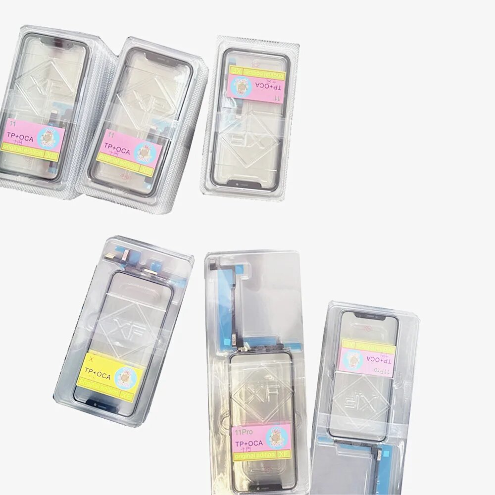 5 шт. оригинальный/без касания IC/высокая копия XF Touch OCA Earmesh, FullOriginal Quality, XS